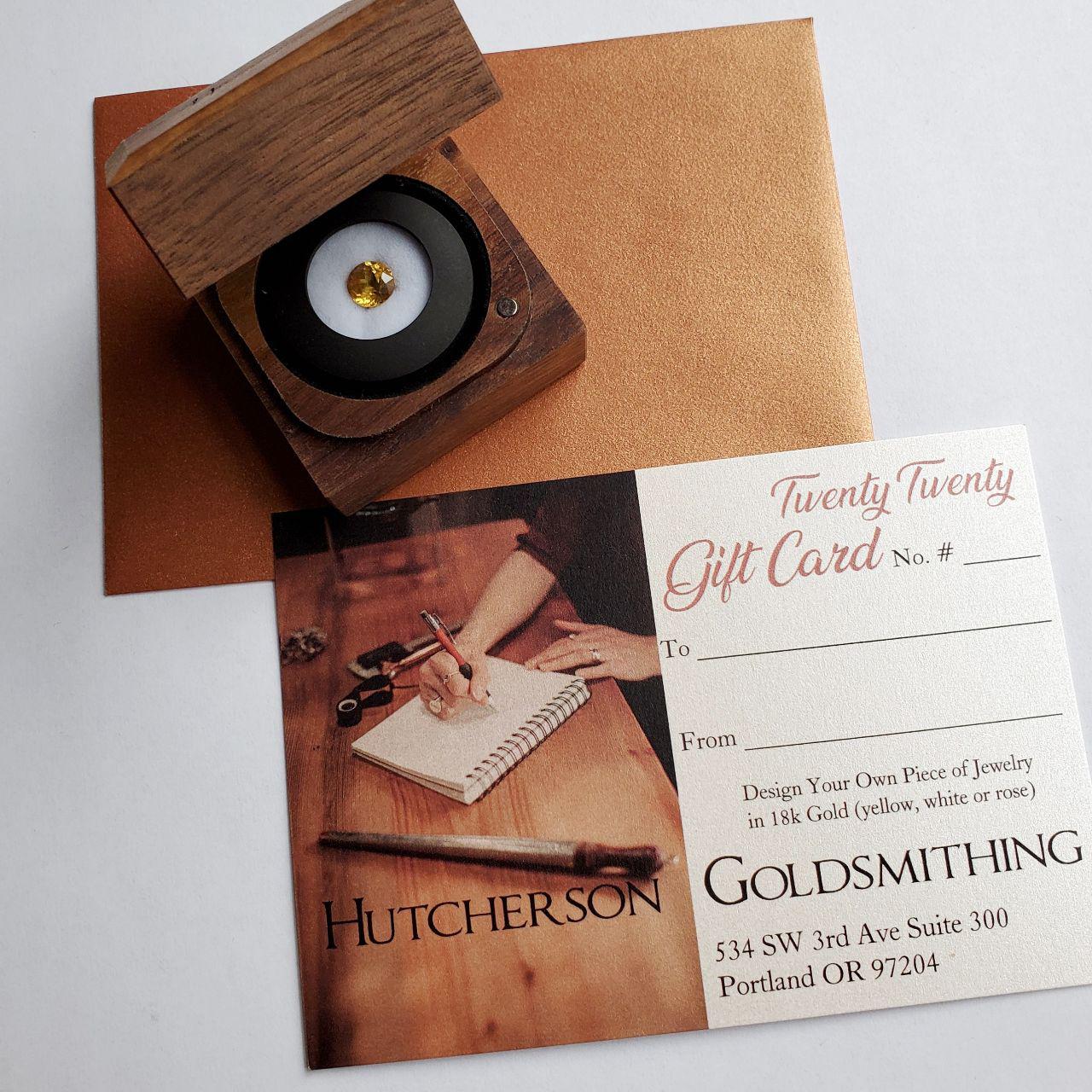 Gemstone and Gift Certificate Packages | Hutcherson Goldsmithing ...